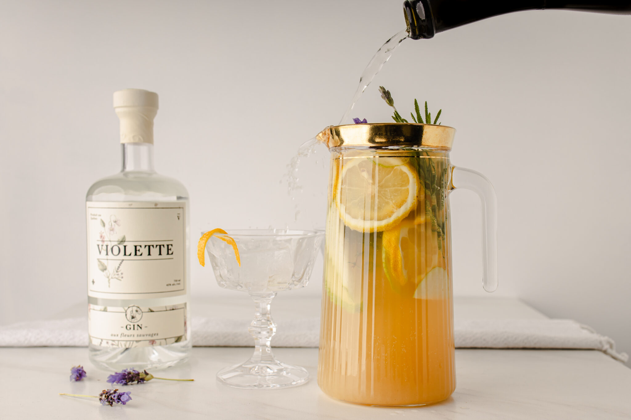 Violette Punch with Pears - Mariana | Distillery & Brewery