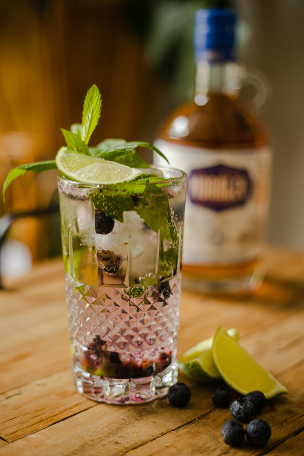Québec Blueberry Cocktail - Mariana Distillery